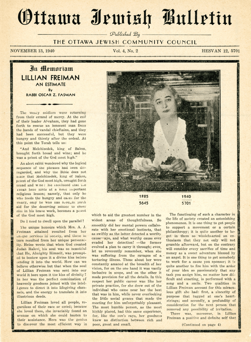 Lillian Freiman - Capital Heritage