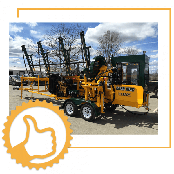 Custom-Spec Firewood Processors in Canada